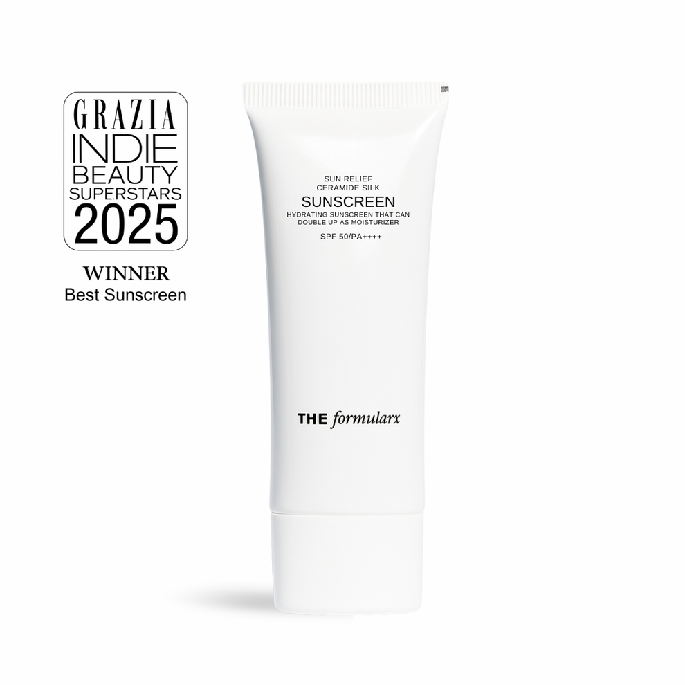 Sun Relief Ceramide Silk Hydrating Sunscreen SPF 50 / PA ++++ – THE ...